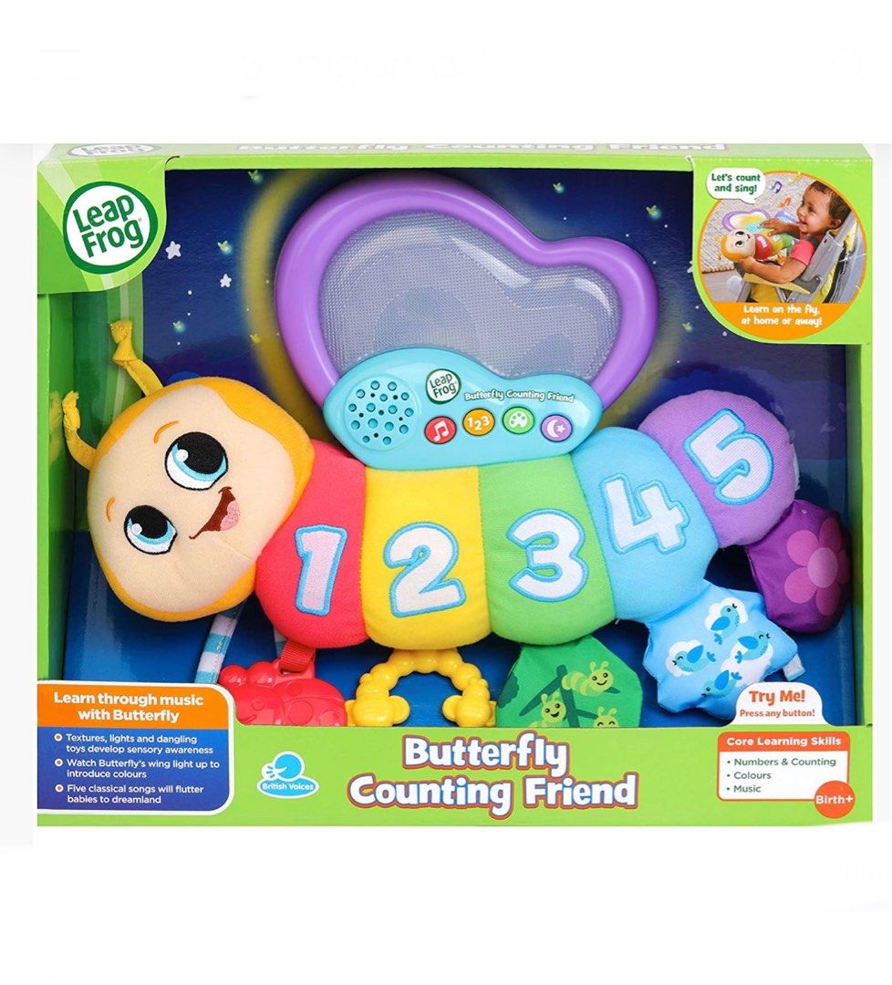 Leapfrog butterfly counting pal, Babies & Kids, Infant Playtime on ...
