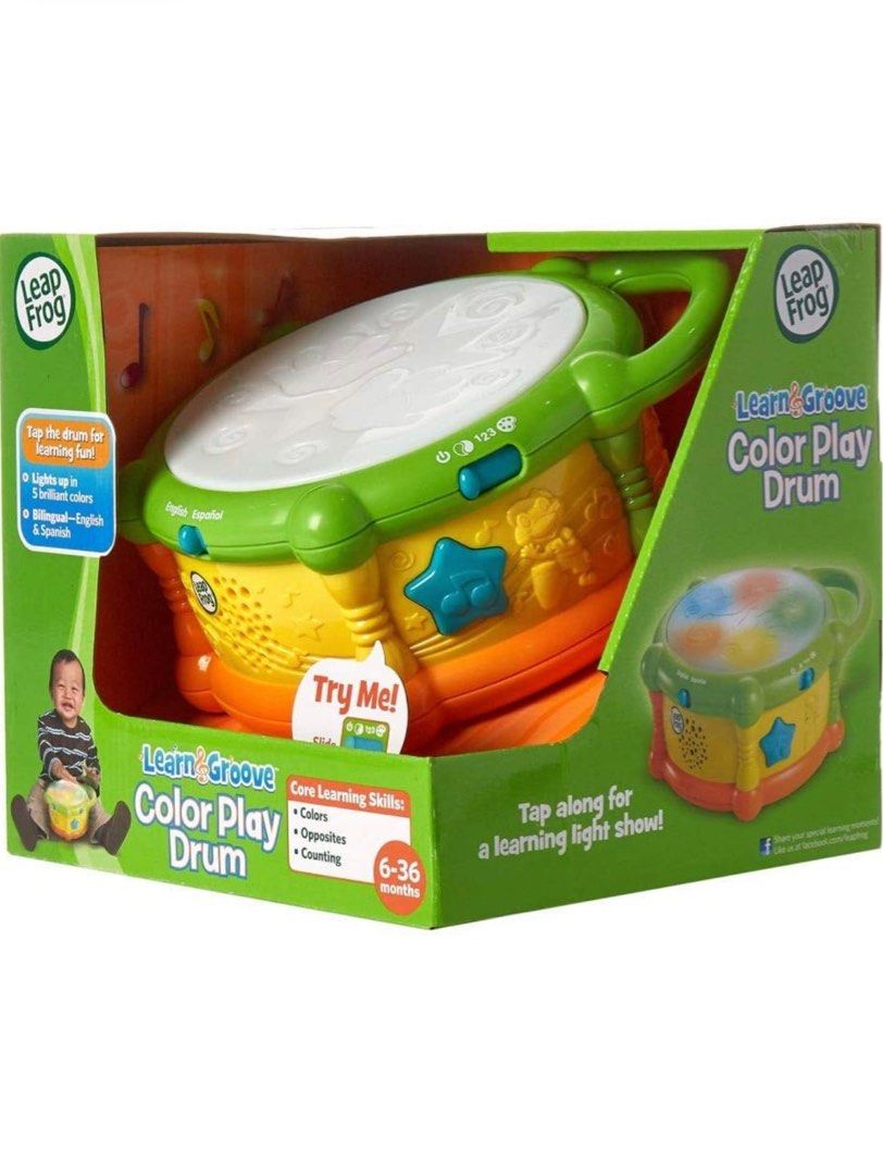 LeapFrog Learn and Groove Color Play Drum, Babies & Kids, Infant ...
