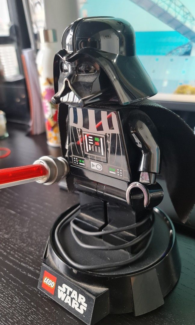 LED Darth Vader Table Lamp, Hobbies & Toys, Toys & Games on Carousell