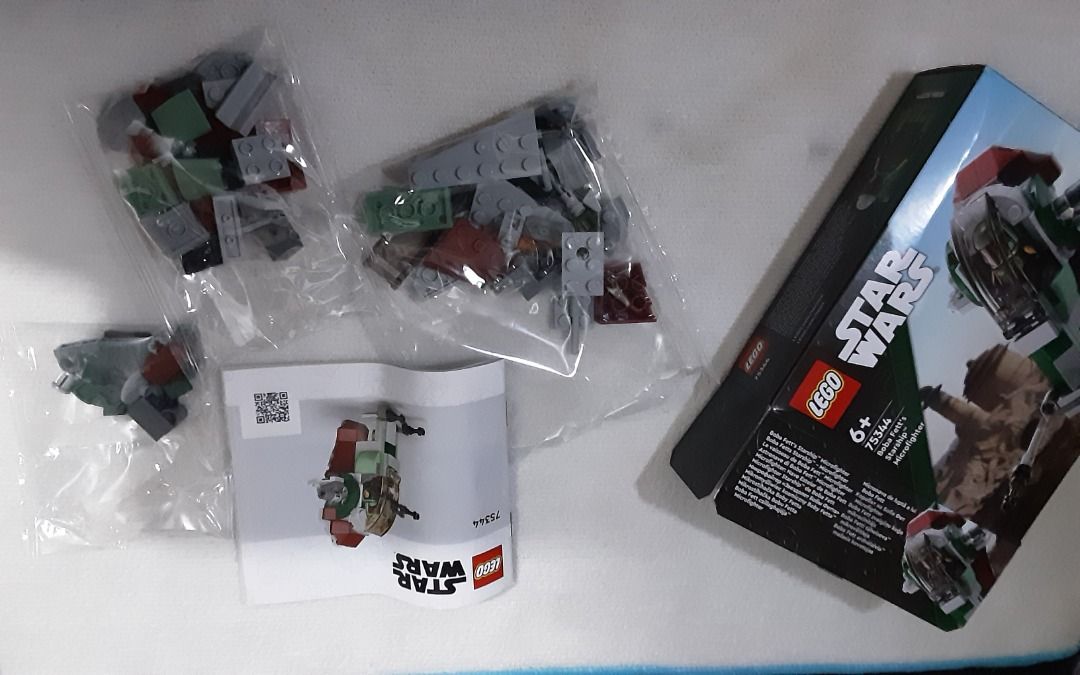 LEGO Microfighter Set - Slave 1 Only, No Boba Fett Minifigure, Hobbies ...