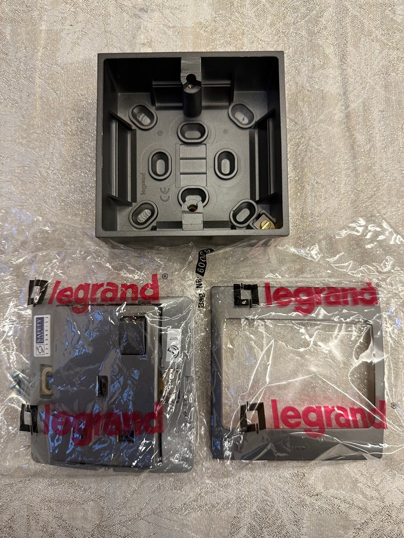 Legrand Galion Dark Silver/Grey Switch, TV & Home Appliances ...
