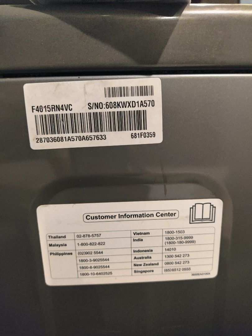 RUSH : LG washing machine AI inverter direct drive 15kg, TV & Home ...