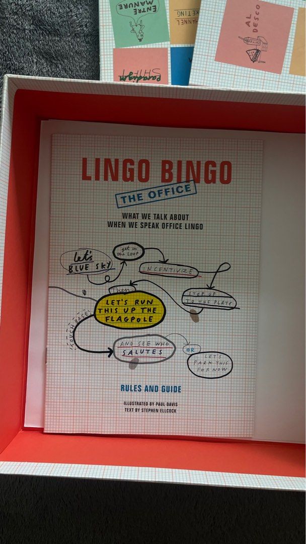 Lingo Bingo Board Game, Hobbies & Toys, Toys & Games on Carousell