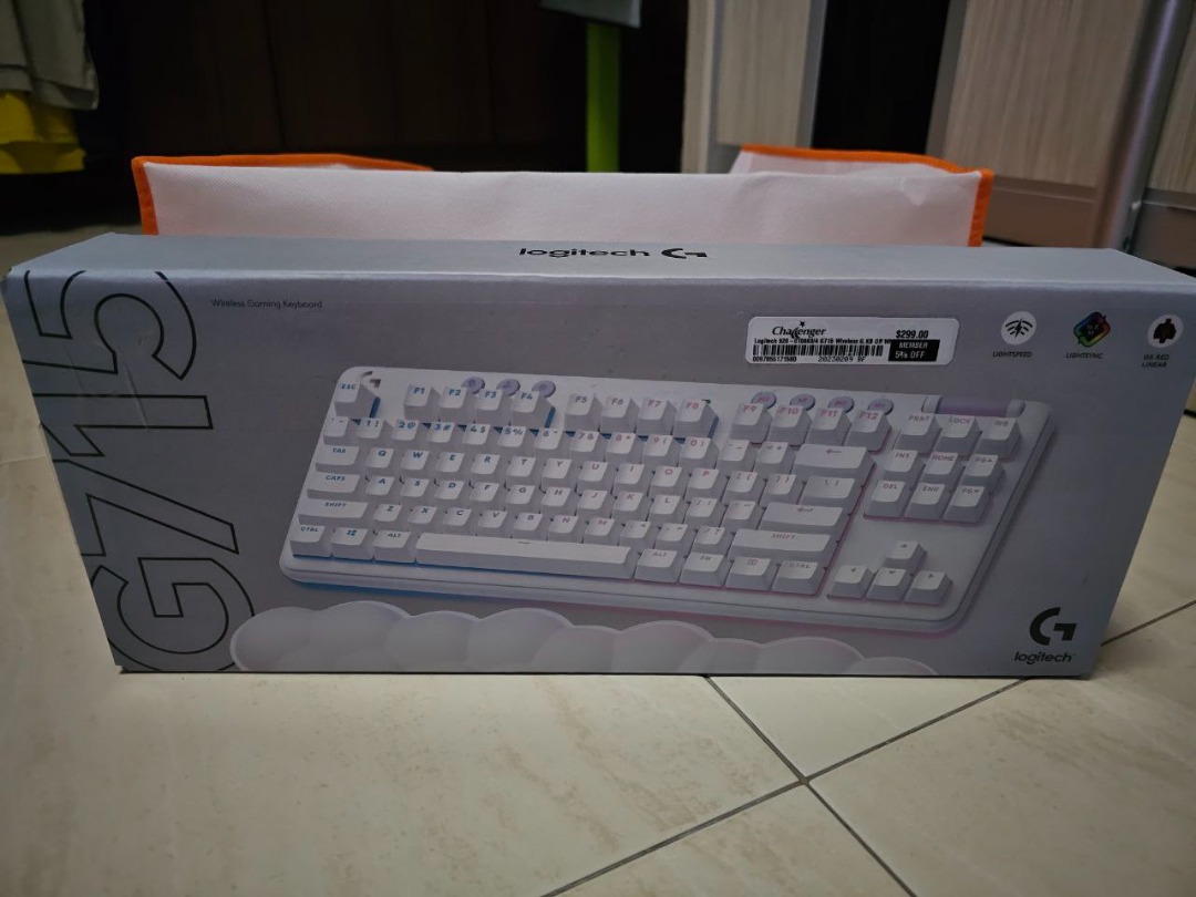 Logitech G715 (GX Red Linear), Computers & Tech, Parts & Accessories ...