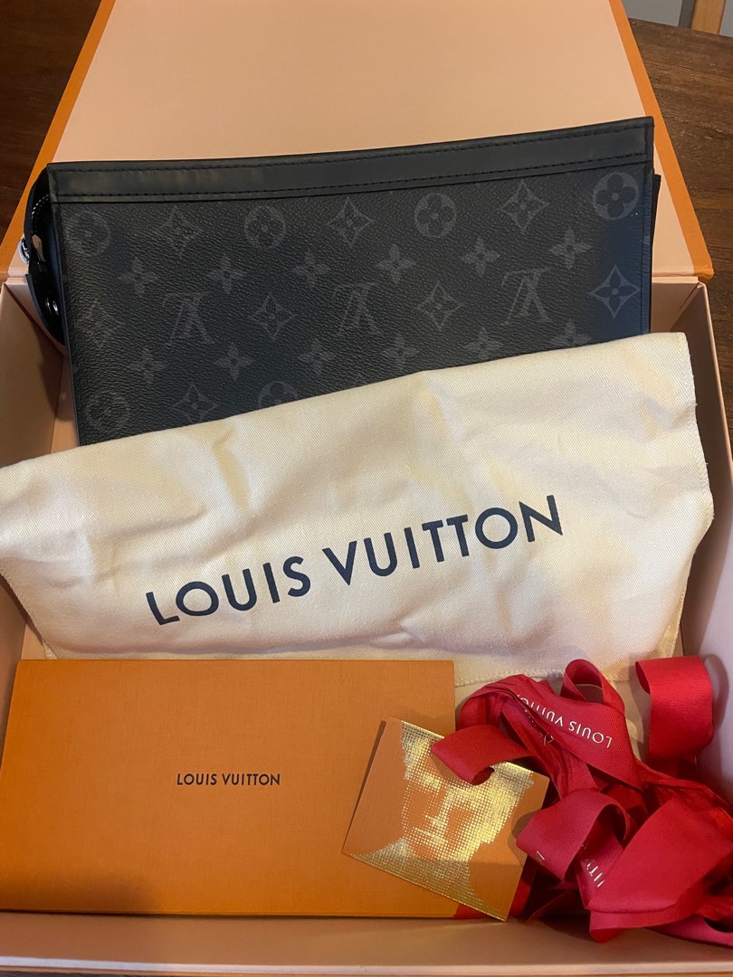 Louis Vuitton (LV) Men Pouch, Luxury, Bags & Wallets on Carousell