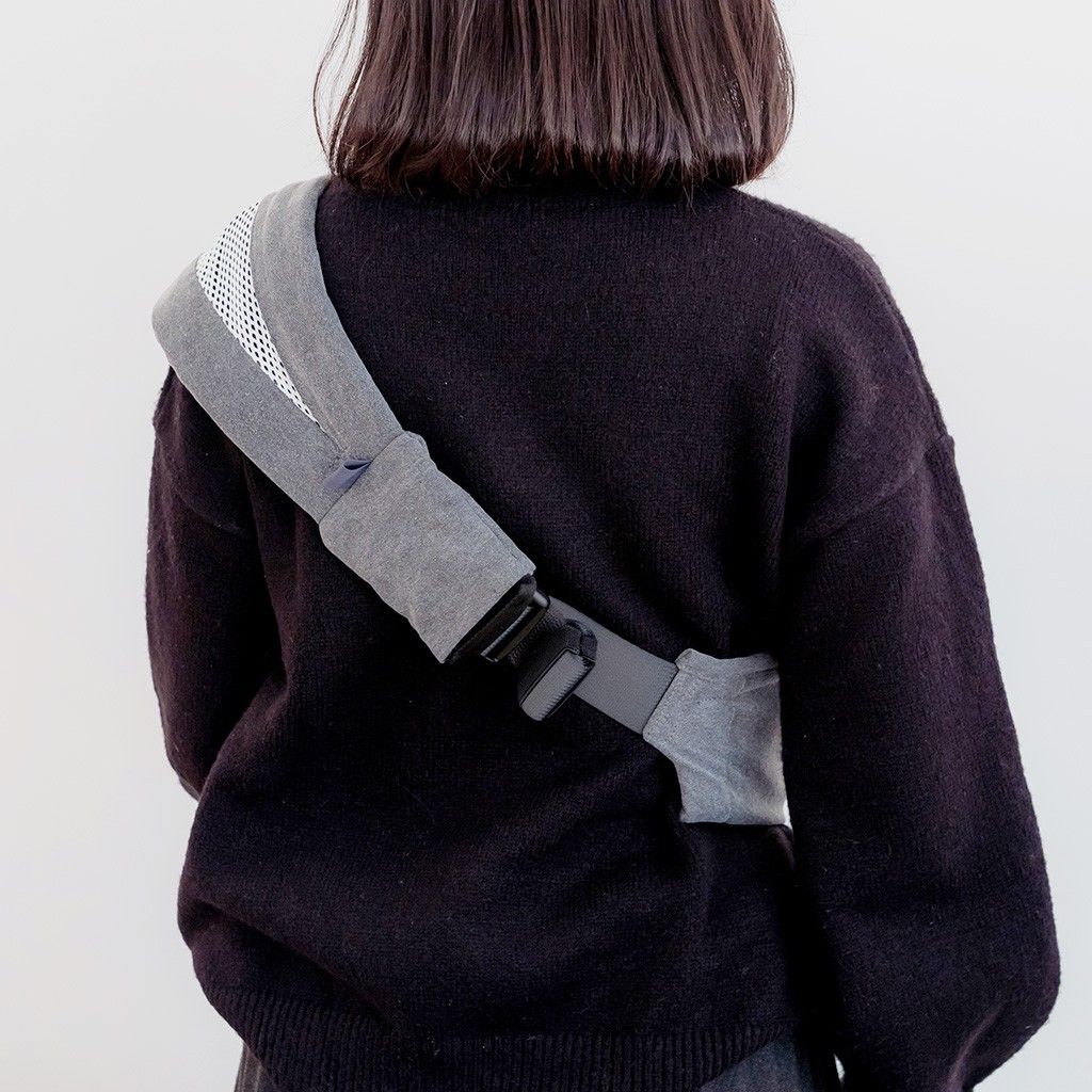 Luciroda Side Hip Seat (All in one baby carrier) in Charcoal, Babies ...