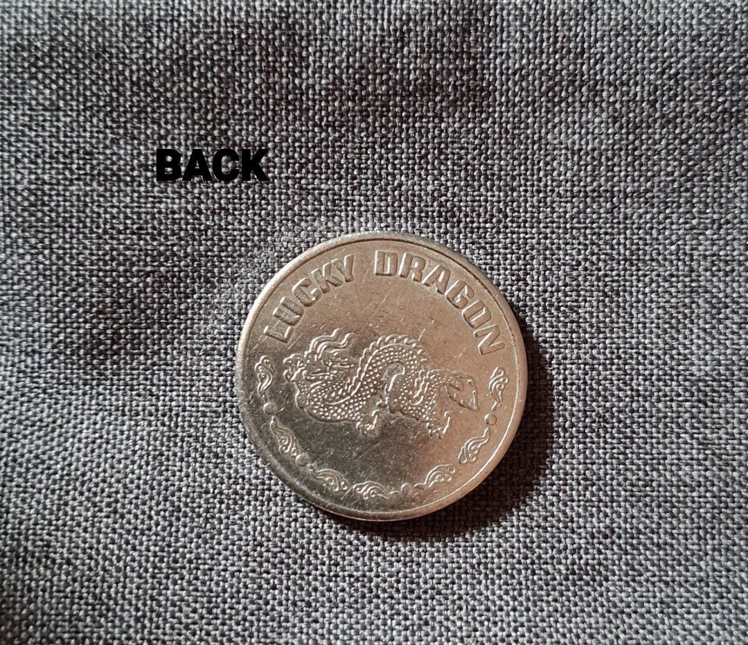 LUCKY DRAGON coin, Hobbies & Toys, Memorabilia & Collectibles, Currency ...