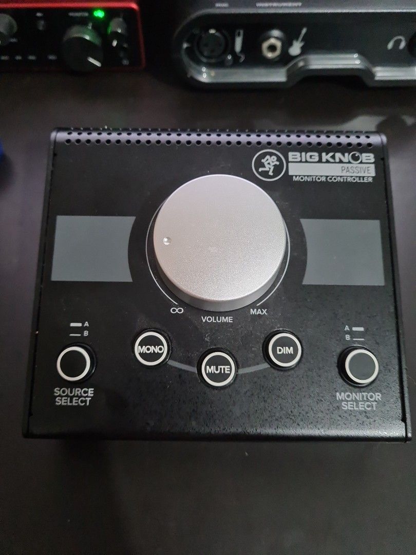 Mackie Big Knob Passive Studio Monitor Controller, Hobbies & Toys, Music & Media, Music ...