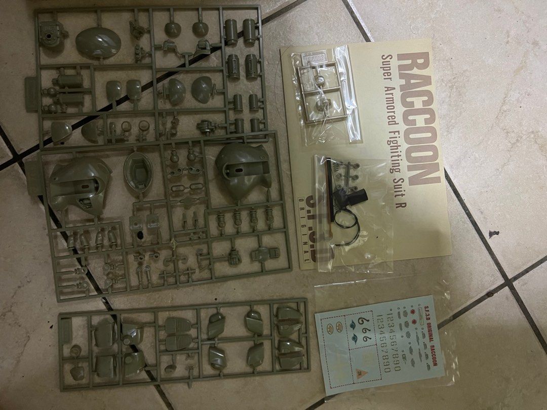 Ma.k raccoon 1/20 scale, Hobbies & Toys, Toys & Games on Carousell