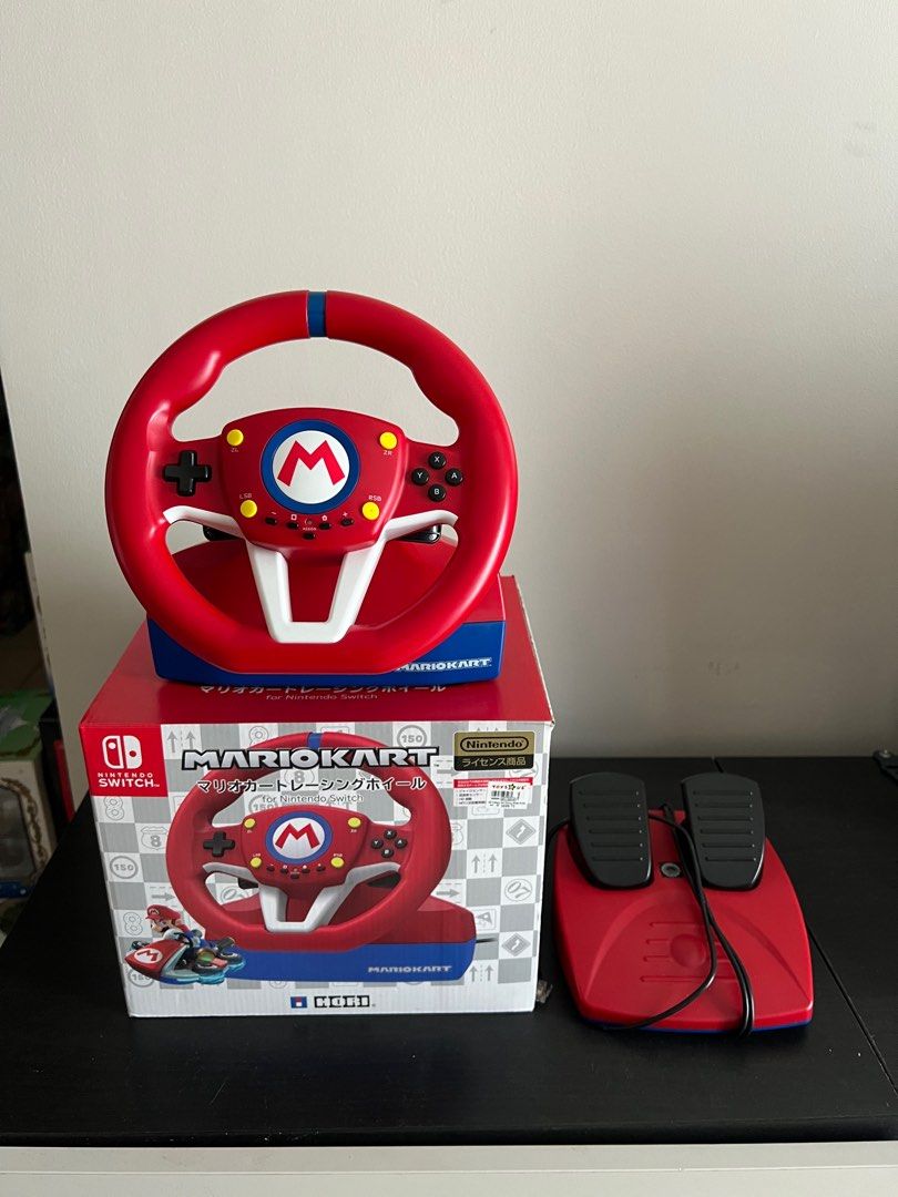 Mariokart racing wheel for Nintendo, Video Gaming, Video Games ...