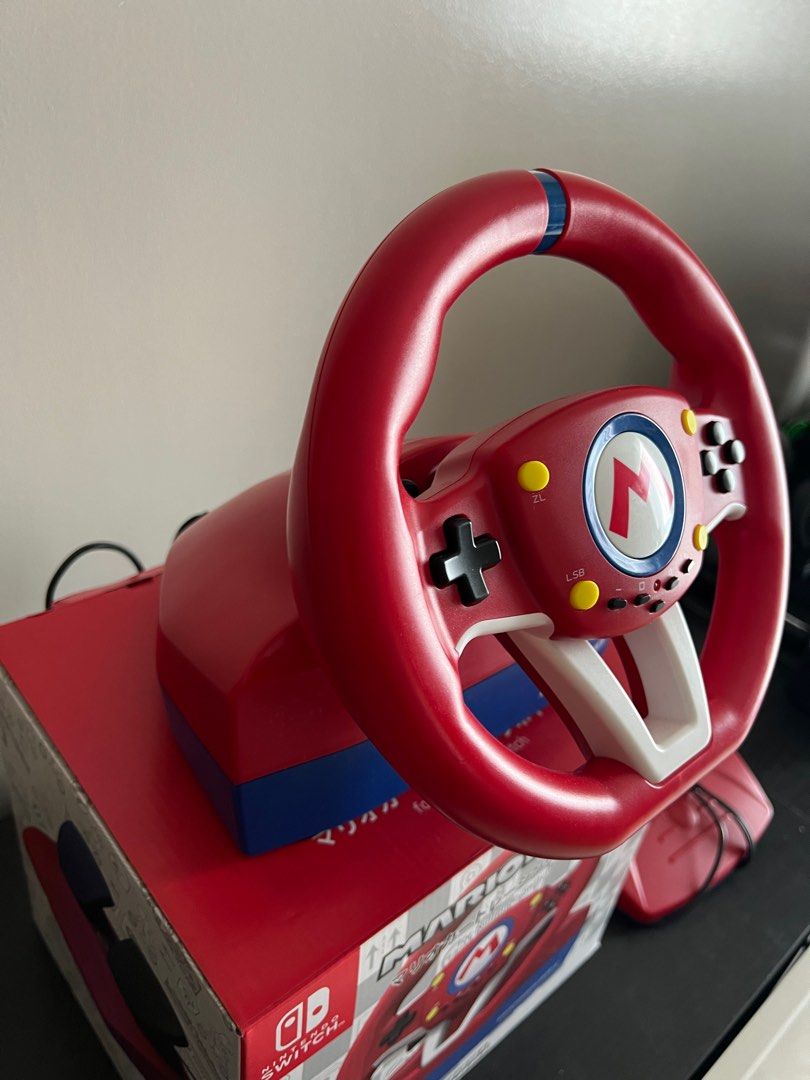 Mariokart racing wheel for Nintendo, Video Gaming, Video Games ...