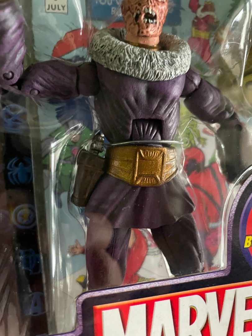 Marvel Legends Baron Zemo (Unmasked variant) Mojo BAF wave by Toy Biz ...