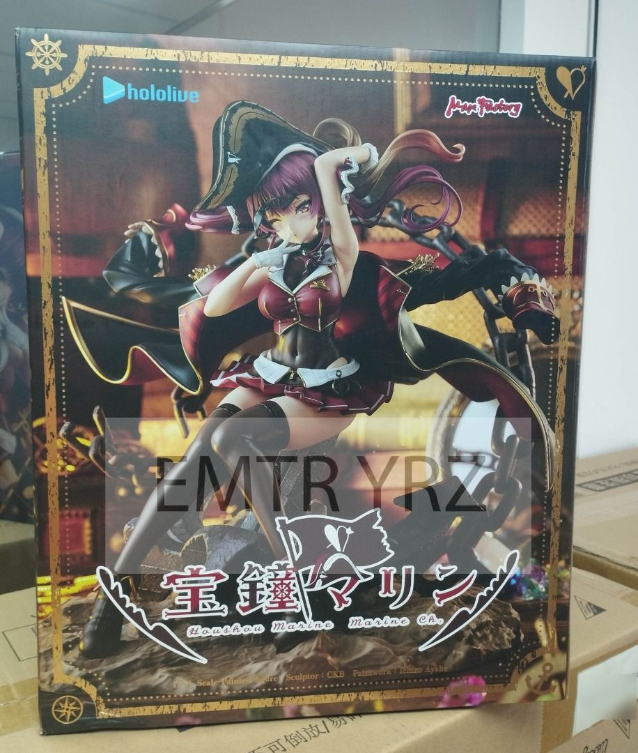 Max Factory hololive production Houshou Marine, Hobbies & Toys, Toys & Games on Carousell