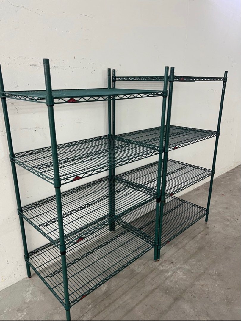 Metro Metal Storage Rack x2, Furniture & Home Living, Furniture ...