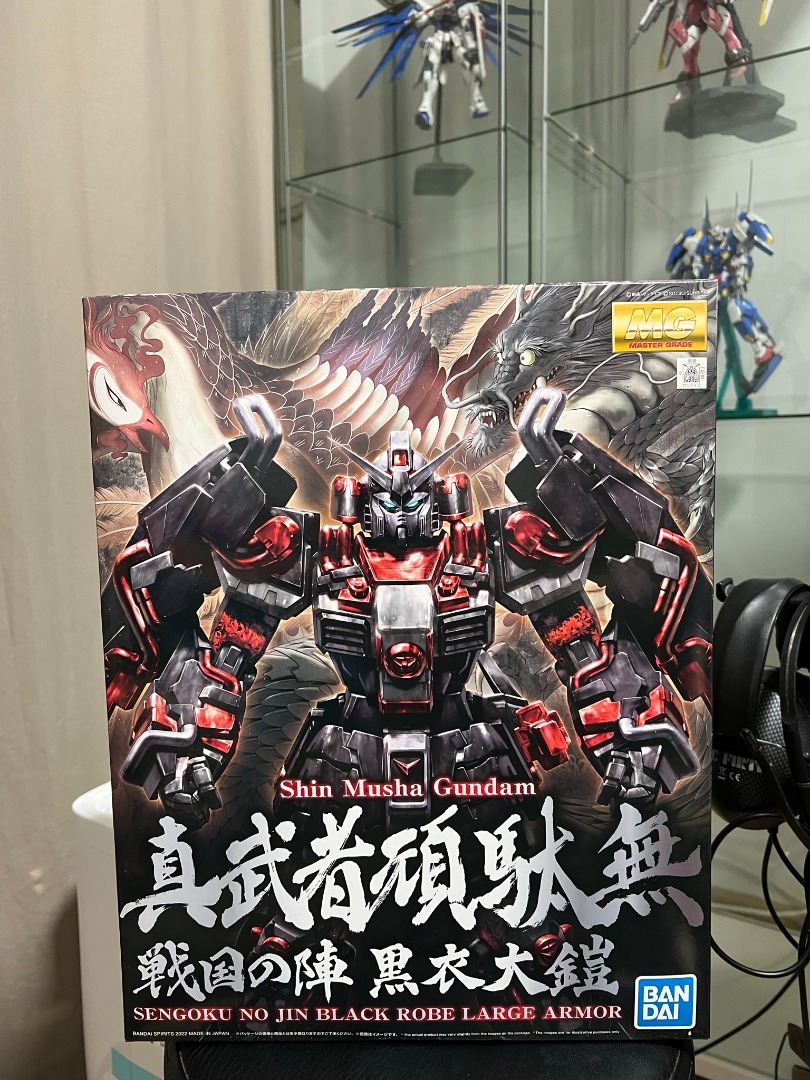 MG 1/100 SHIN MUSHA GUNDAM SENGOKU NO JIN BLACK ROBE LARGE ARMOR ...
