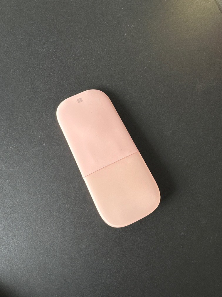 Microsoft Arc Mouse (Soft Pink), Computers & Tech, Parts & Accessories ...