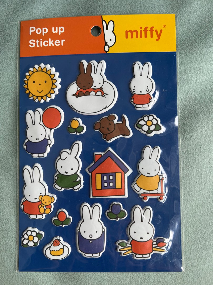 Miffy Stickers, Hobbies & Toys, Stationery & Craft, Other Stationery & Craft on Carousell