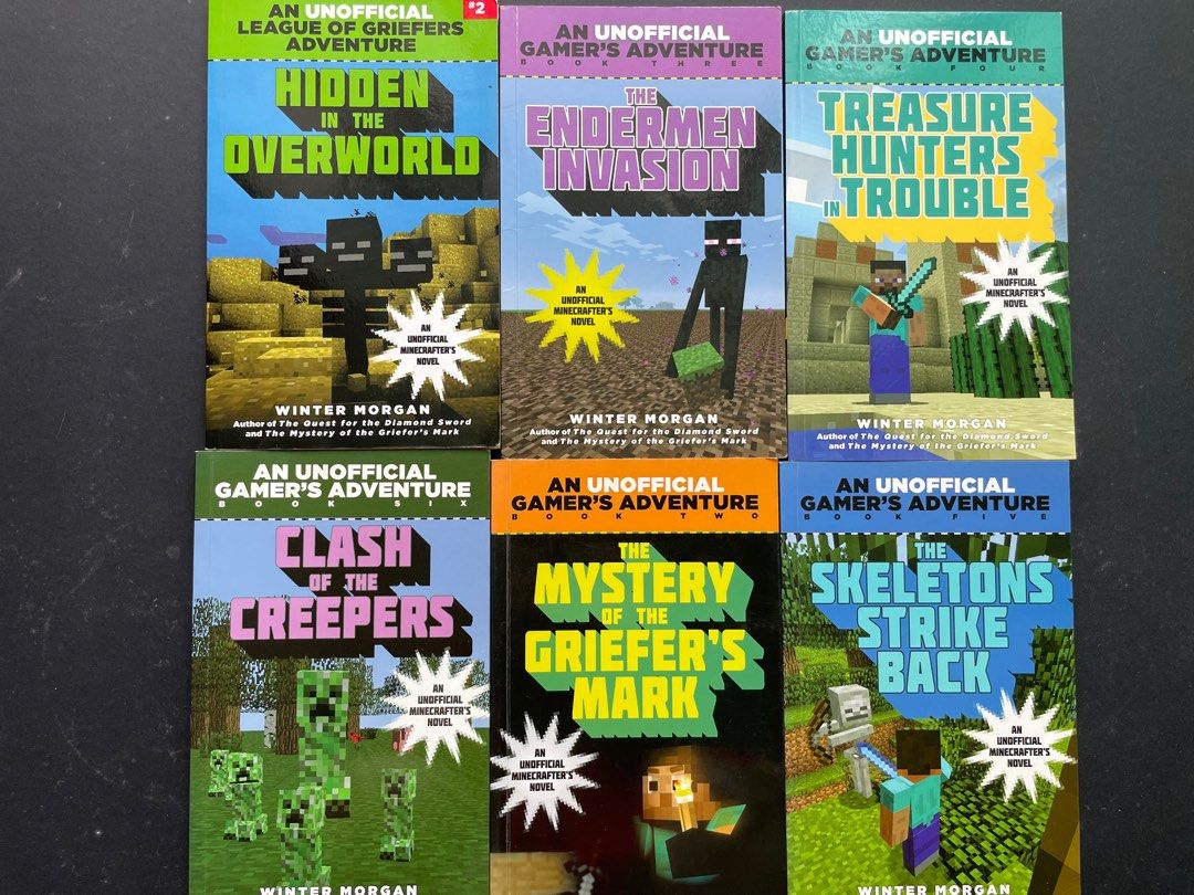Minecraft books, Hobbies & Toys, Books & Magazines, Children's Books on ...
