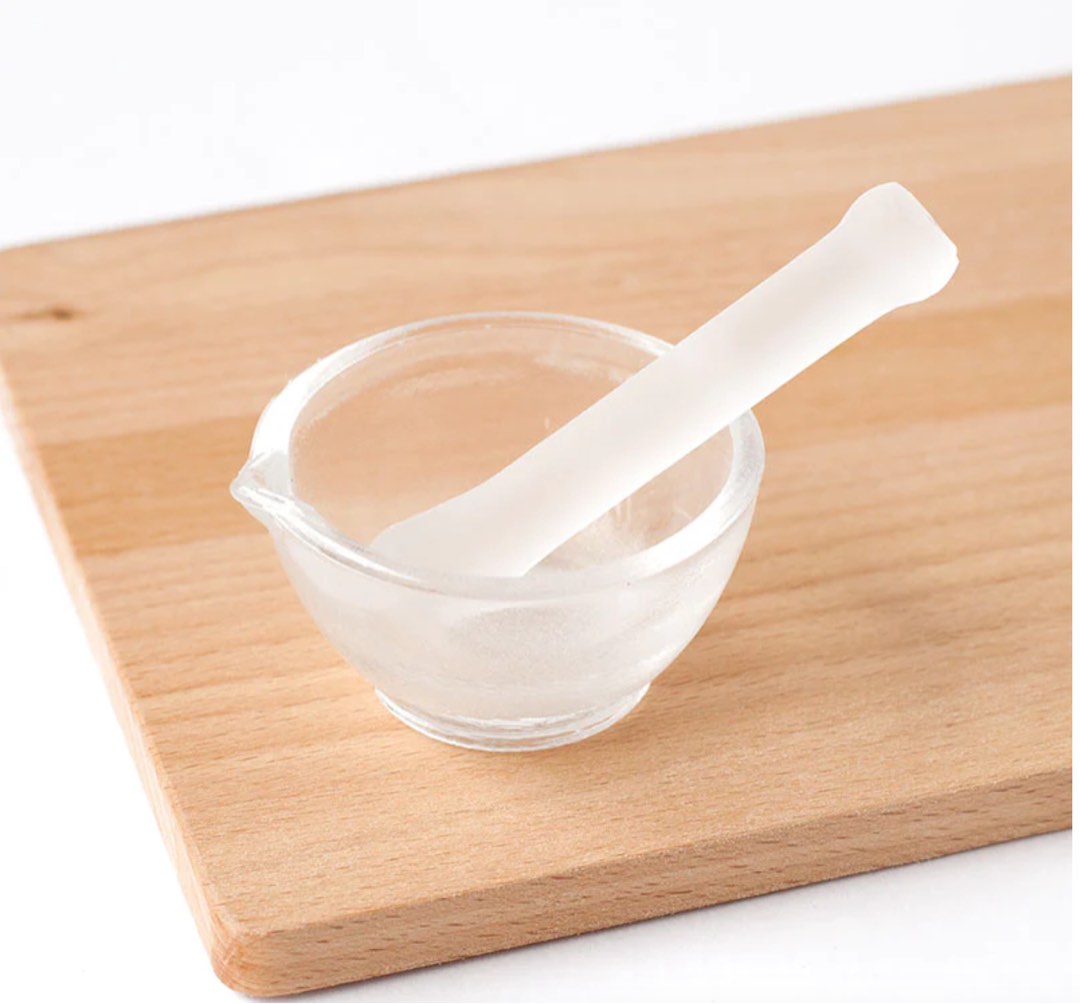 Mini Glass Mortar and pestle, Hobbies & Toys, Stationery & Craft, Craft ...