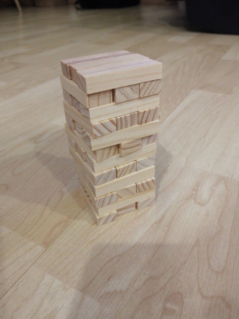Mini Jenga Game, Hobbies & Toys, Toys & Games on Carousell