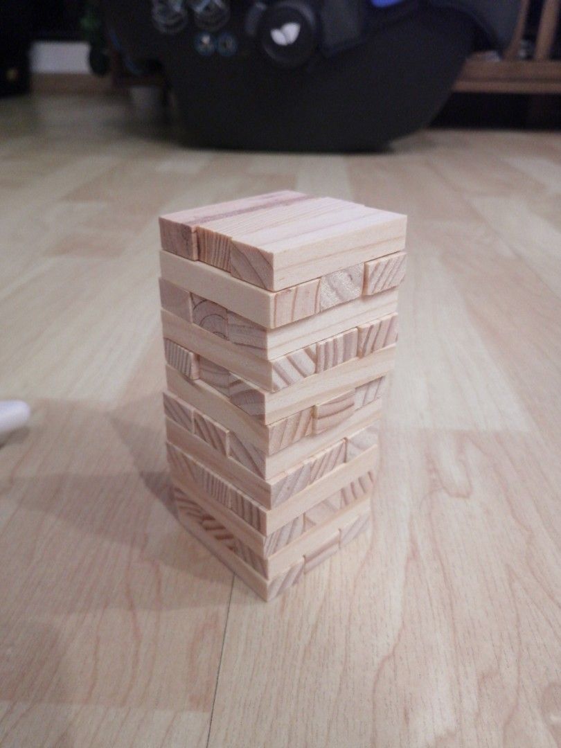 PRICE DROP: Mini Jenga Game, Hobbies & Toys, Toys & Games on Carousell