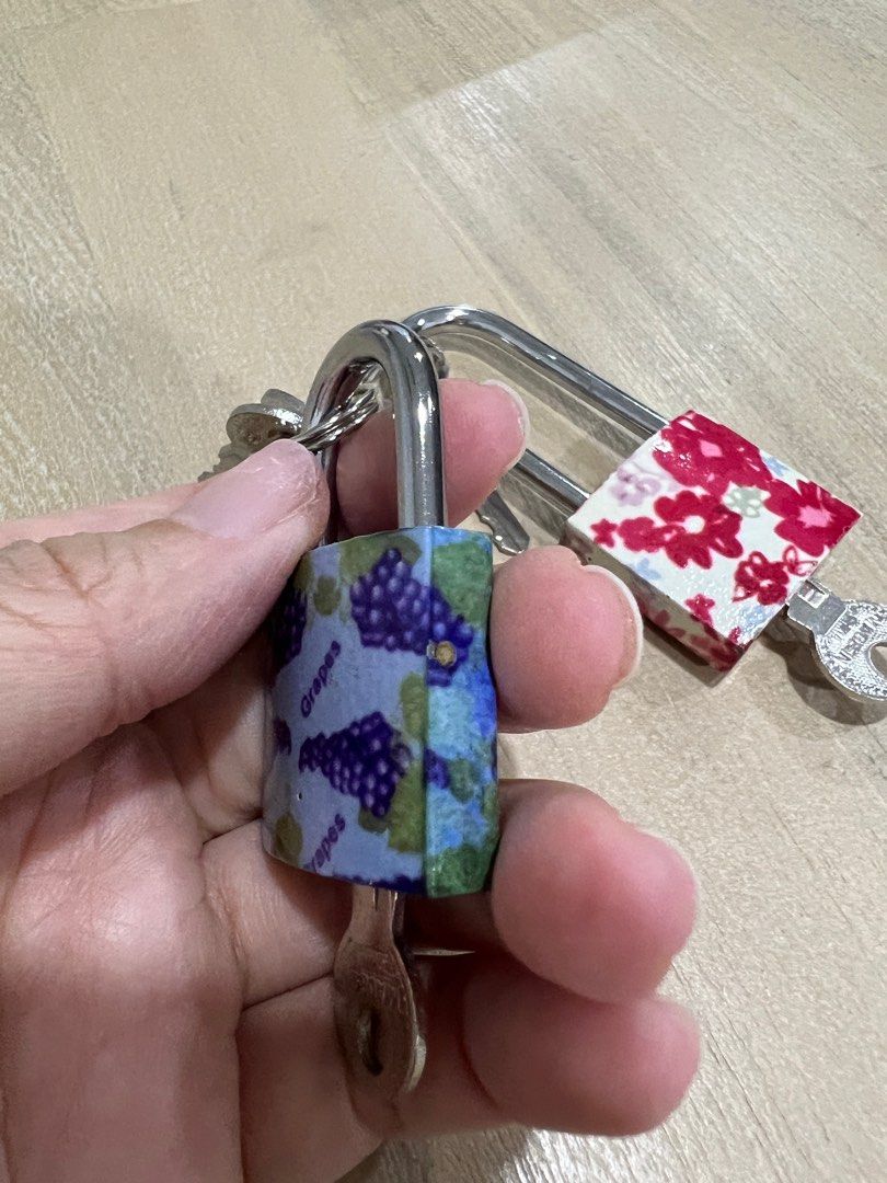 Mini lock and key set, Hobbies & Toys, Travel, Travel Essentials ...