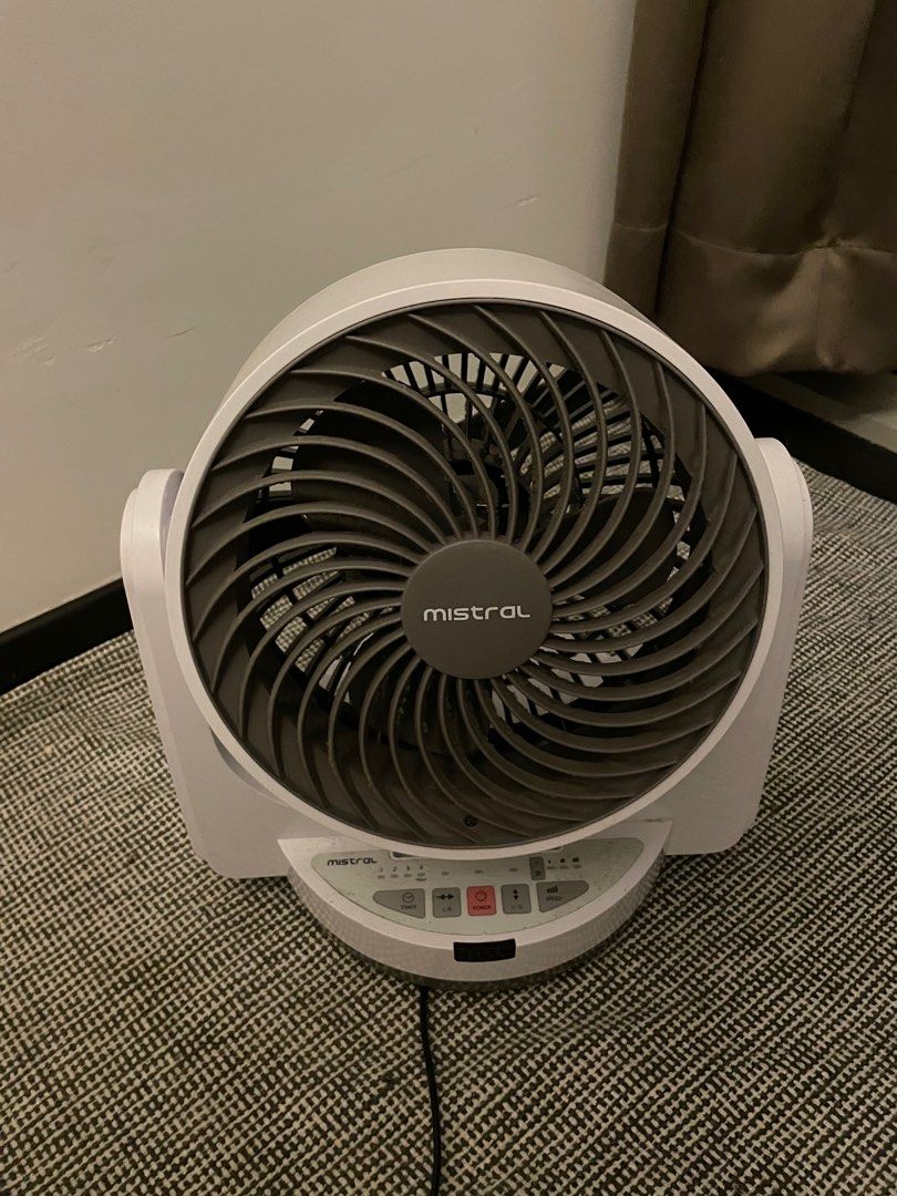 Mistral Floor/Table Power Fan, Furniture & Home Living, Lighting & Fans ...