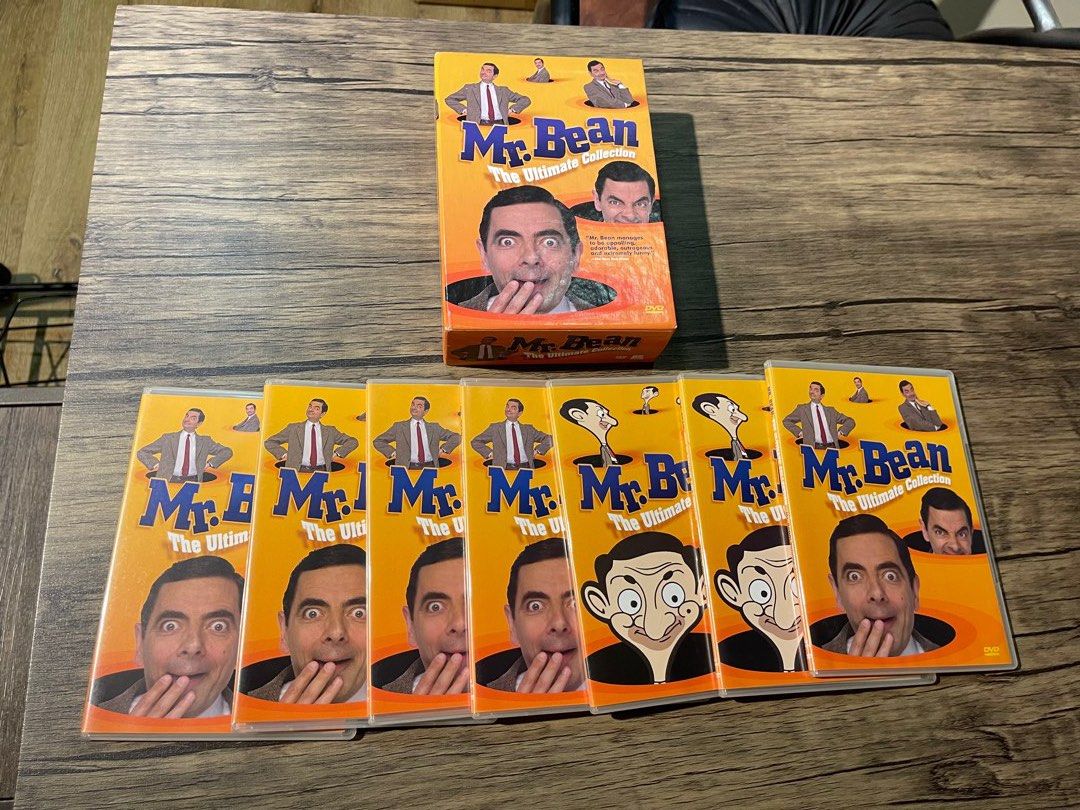 Mr Bean DVD Collection, Hobbies & Toys, Music & Media, CDs & DVDs on Carousell