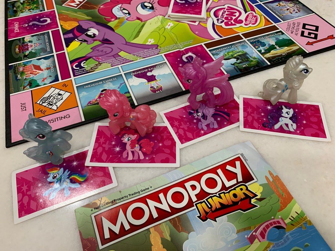 My Little Pony monopoly + chutes & ladders, Hobbies & Toys, Toys ...