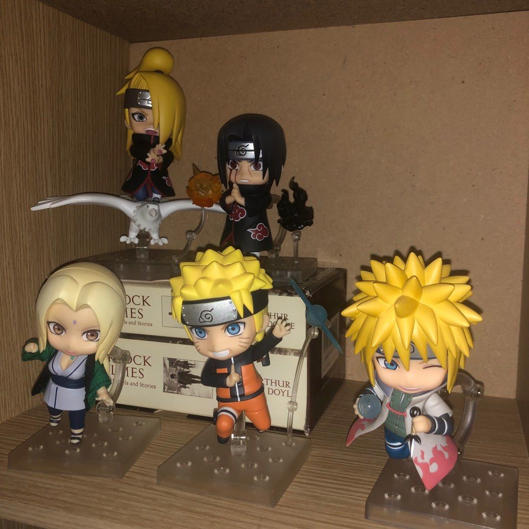 Naruto Nendoroid Set - Itachi, Deidara, Tsunade, Minato BIB BACK IN BOX ...