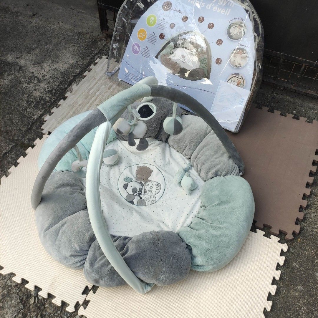 Nattou baby playmat, Babies & Kids, Infant Playtime on Carousell