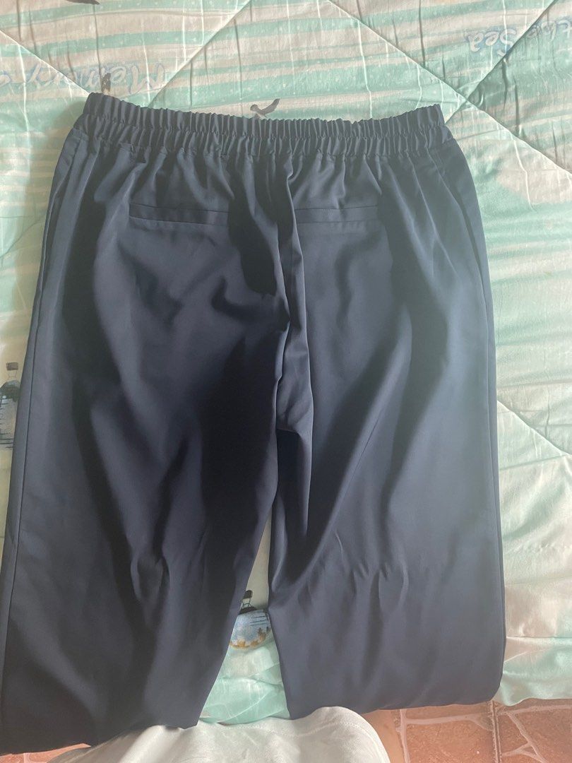 Navy Blue Slacks on Carousell