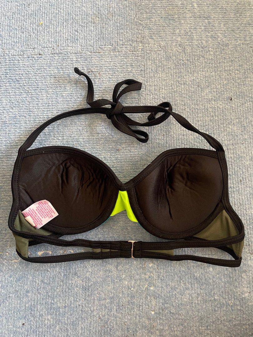 Neon Bikini Top, Women's Fashion, Swimwear, Bikinis & Swimsuits on ...