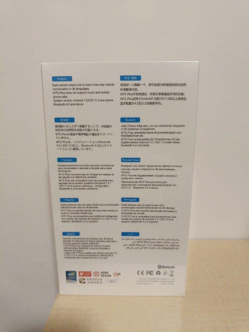 New WT2 Plus AI Translator Earbuds Timekettle, Audio, Headphones & Headsets on Carousell