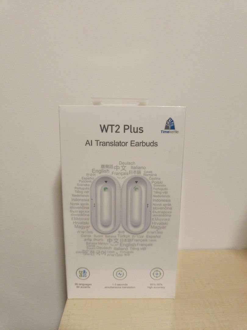 New WT2 Plus AI Translator Earbuds Timekettle, Audio, Headphones & Headsets on Carousell