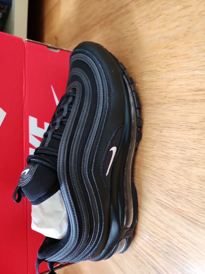 Nike Air Max 97 Black, Men's Fashion, Footwear, Sneakers on Carousell