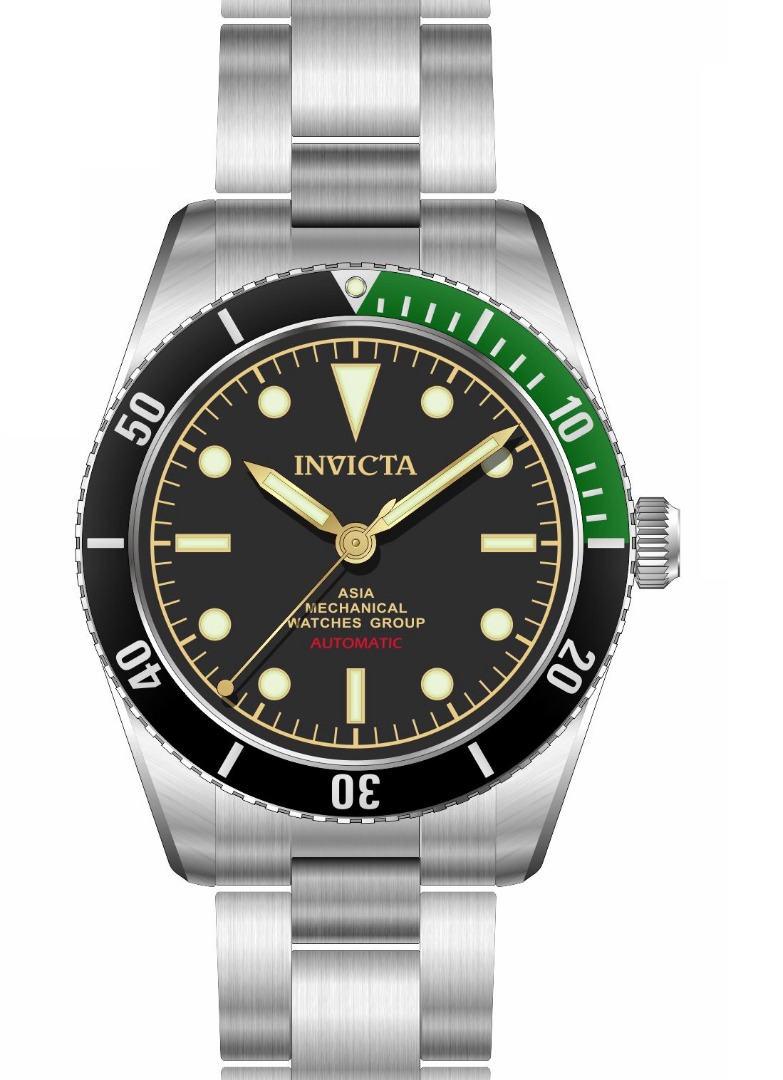 NOS Invicta x AMWG Diver Limited Edition, 名牌, 手錶 - Carousell