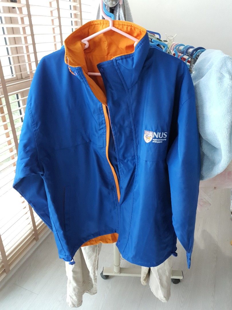 NUS Reversible windbraker sports jacket, Men's Fashion, Coats, Jackets ...