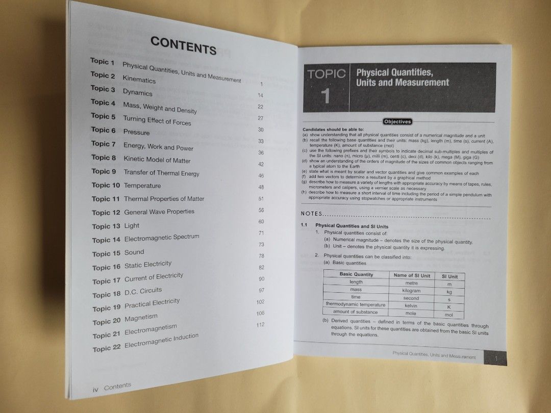 O Level Topical Revision Notes Physics, Hobbies & Toys, Books ...