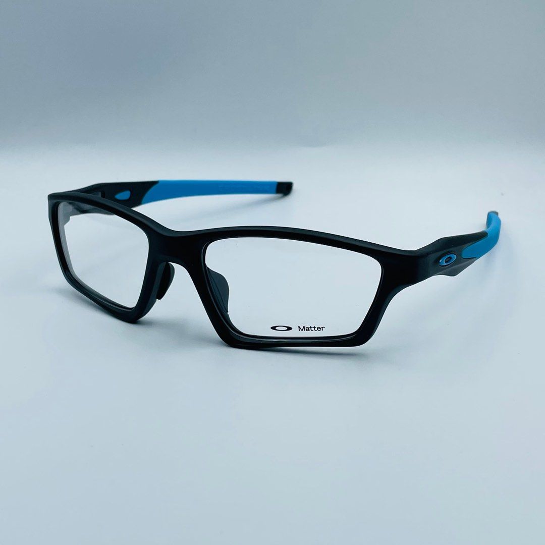 Oakley Crosslink Sweep (A) Sky Blue Black + Extra temples 55, Men's ...