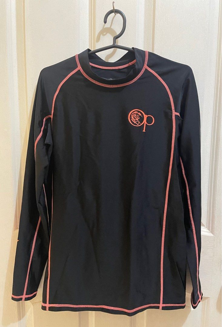Orange OP Rash guard on Carousell