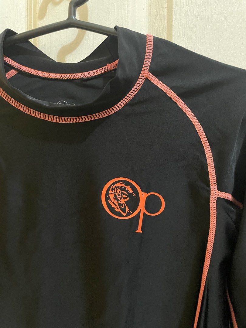 Orange OP Rash guard on Carousell