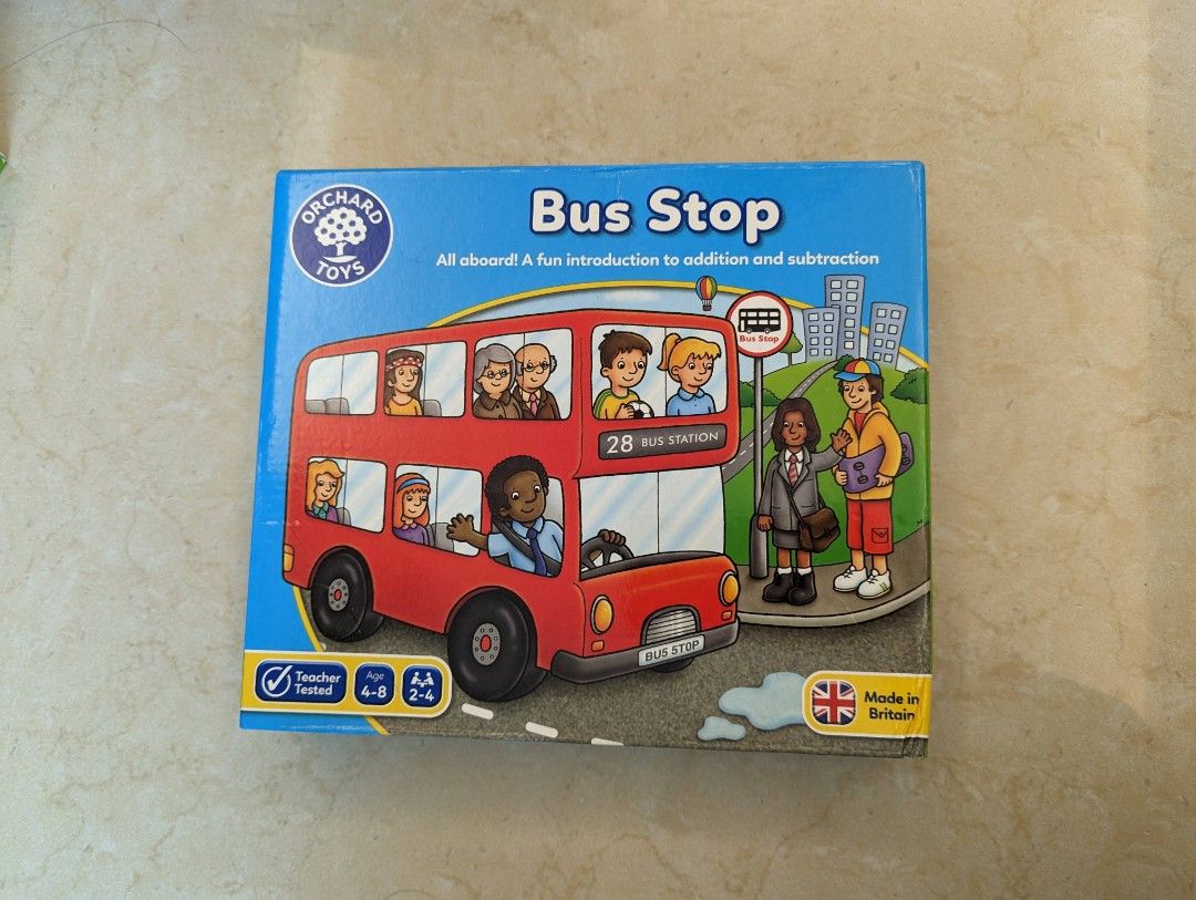 Orchard Toys - Bus Stop, 興趣及遊戲, 玩具 & 遊戲類 - Carousell