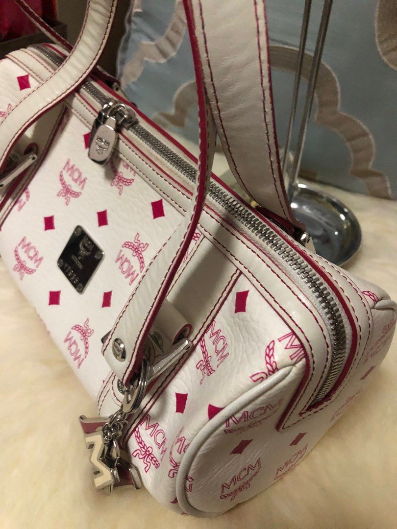 ORIGINAL MCM BARREL BAG, Women's Fashion, Bags & Wallets, Purses ...