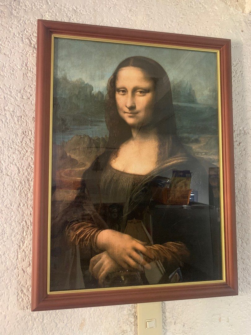 Original Mona Lisa Poster from Louvre Museum, Hobbies & Toys ...