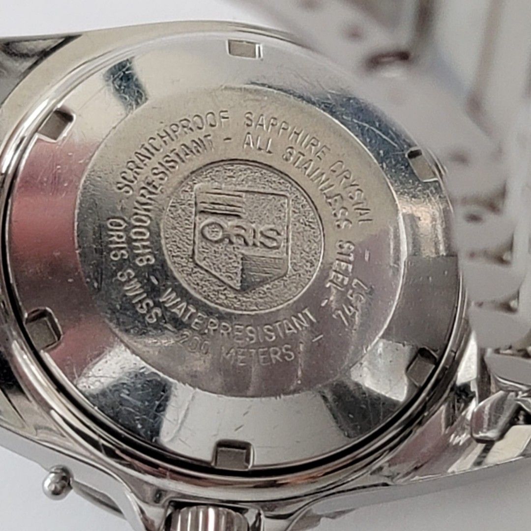 Oris automatic 200m wp 7457, 名牌, 手錶 - Carousell