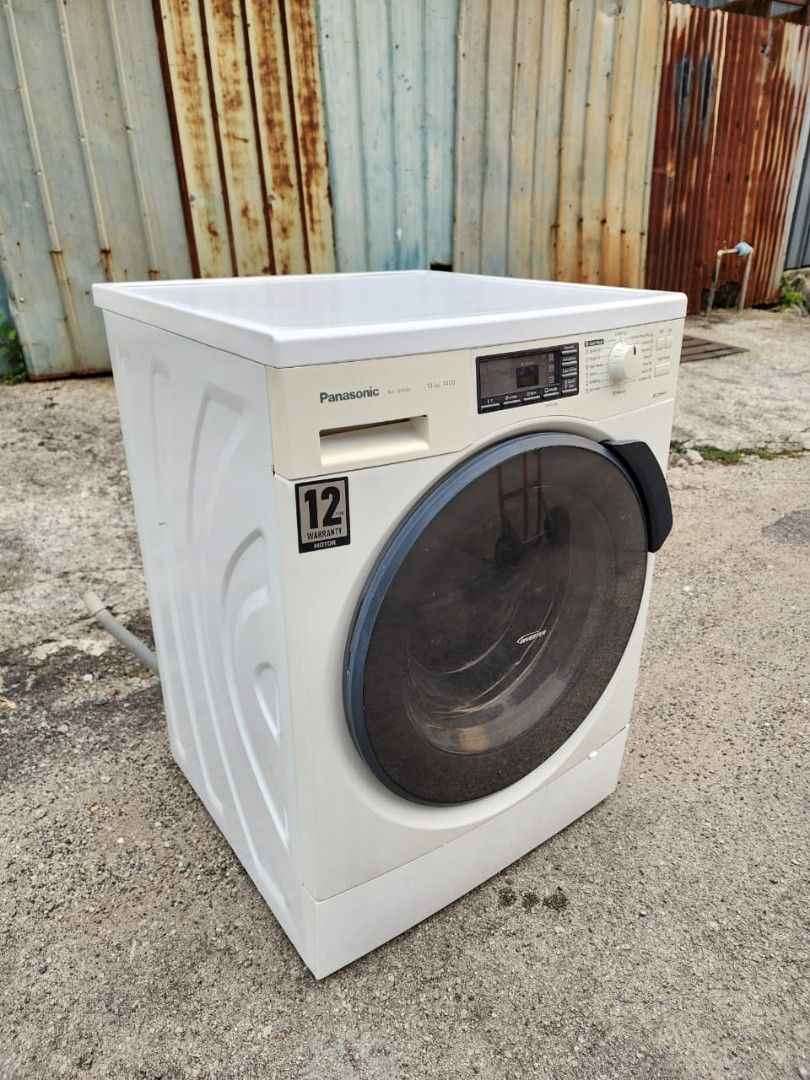 Panasonic inverter front load washing machine 10 kg, TV & Home ...