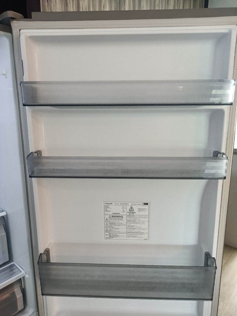 Panasonic two doors fridge 365L, TV & Home Appliances, Kitchen ...