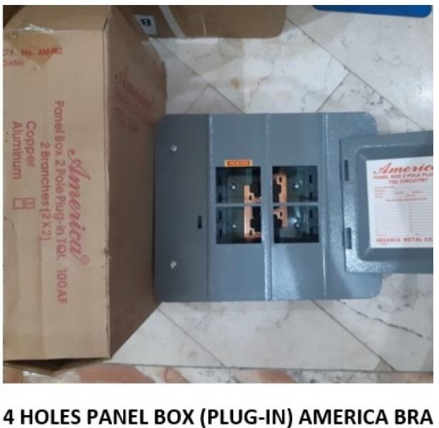 Panel Box Plug-in America Circuit Breaker Enclosure Boston 4 Holes 6 ...