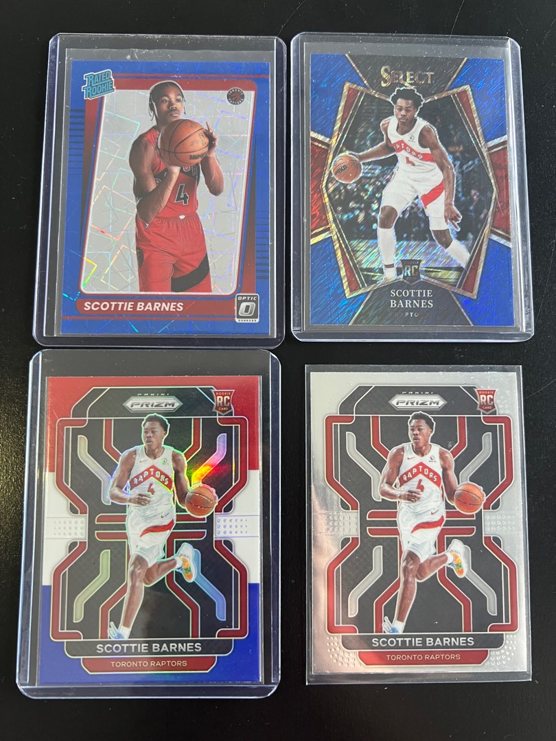 Panini NBA Toronto Raptors Scottie Barnes RC cards, Hobbies & Toys ...